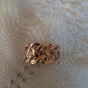 TJC | Jewelry | Orange Sapphire And Gold Ring | Poshmark